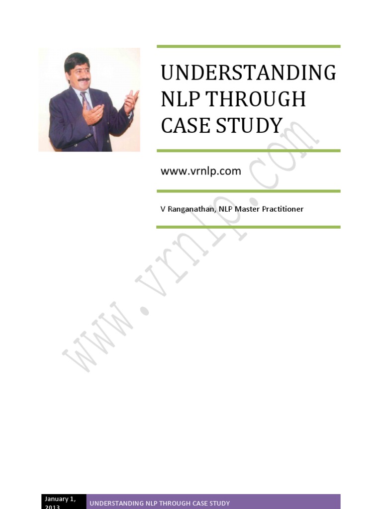 NLP Case Study - VR | PDF | Neuro Linguistic Programming | Perception