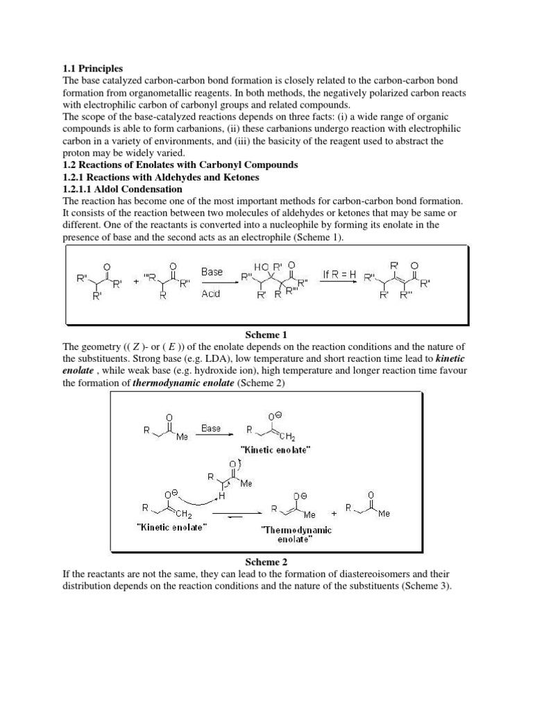 Organic Synthesis | PDF | Aldehyde | Chemical Reactions