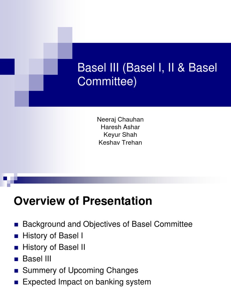 Basel III | PDF