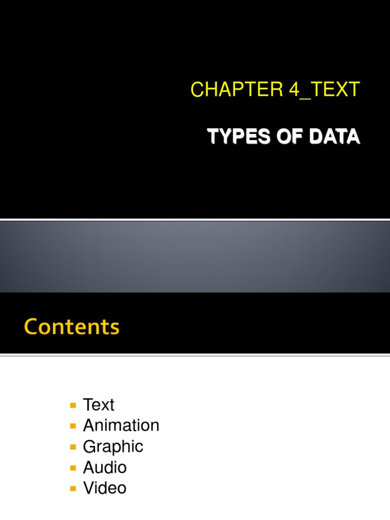 Chapter 4 Text | PDF | Typefaces | Letter Case