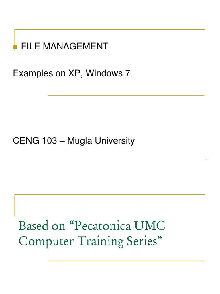 02 FileManagement | PDF | Directory (Computing) | Superuser
