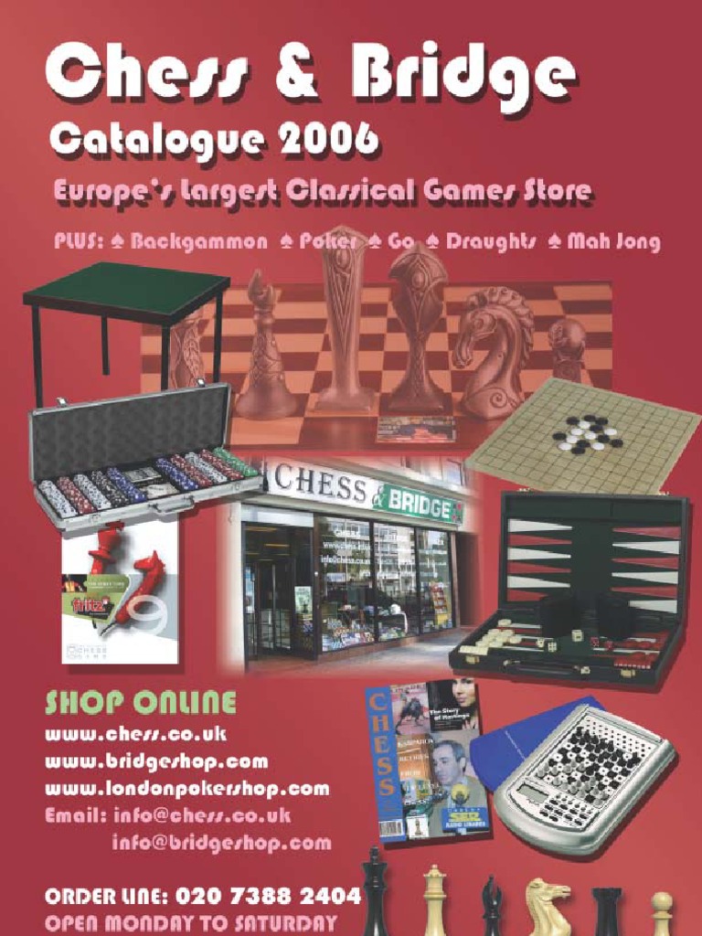 Chess Catalogue 2006 | PDF | Chess | Abstract Strategy Games