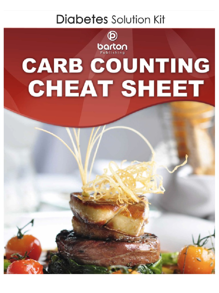 Carb-Counting Cheat Sheet | PDF | Vegetables | Fruit