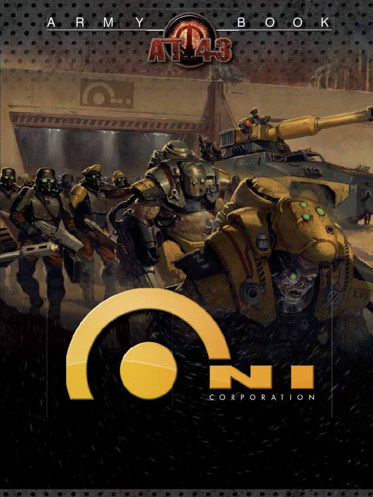 AT-43 Oni Army Book | PDF | Infantry | Wars & Military