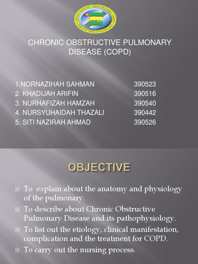 copd ppt | Chronic Obstructive Pulmonary Disease | Respiratory Tract