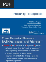 Negotiation Planning Template Guide | PDF
