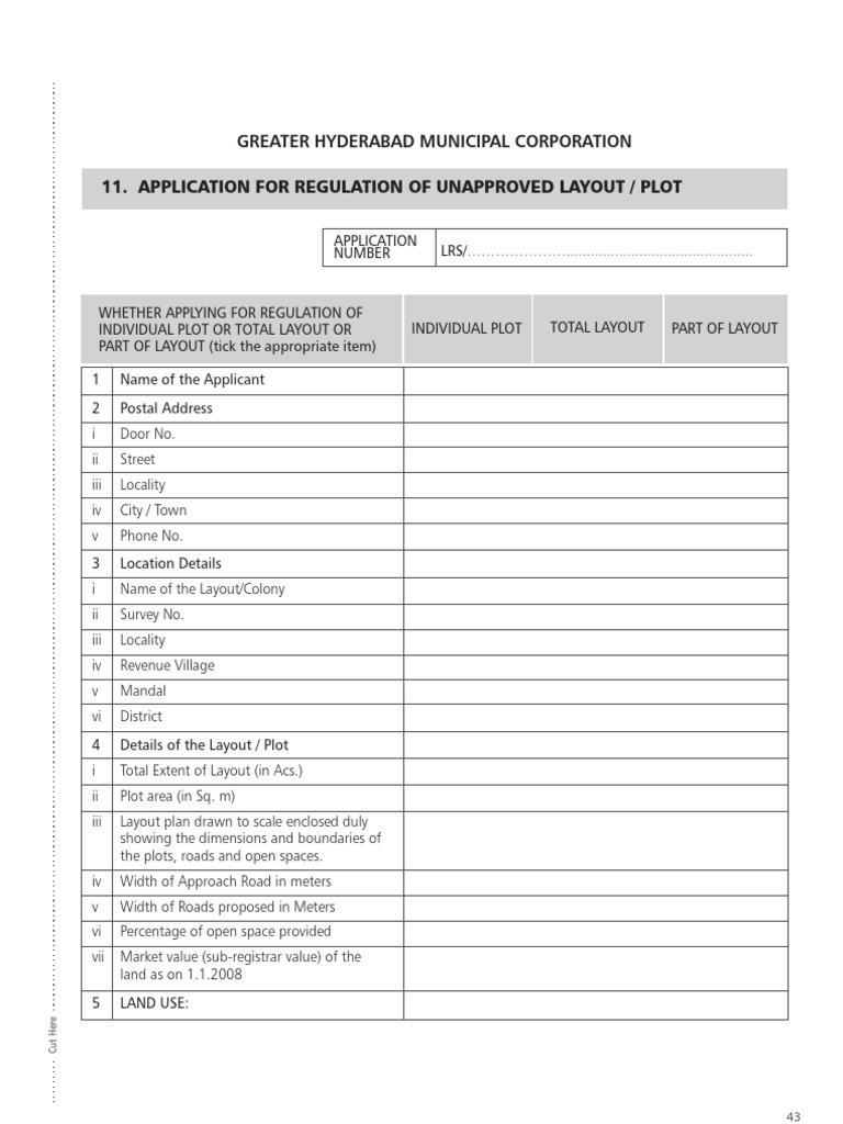 Layout Regularisation Scheme Lrs Pdf