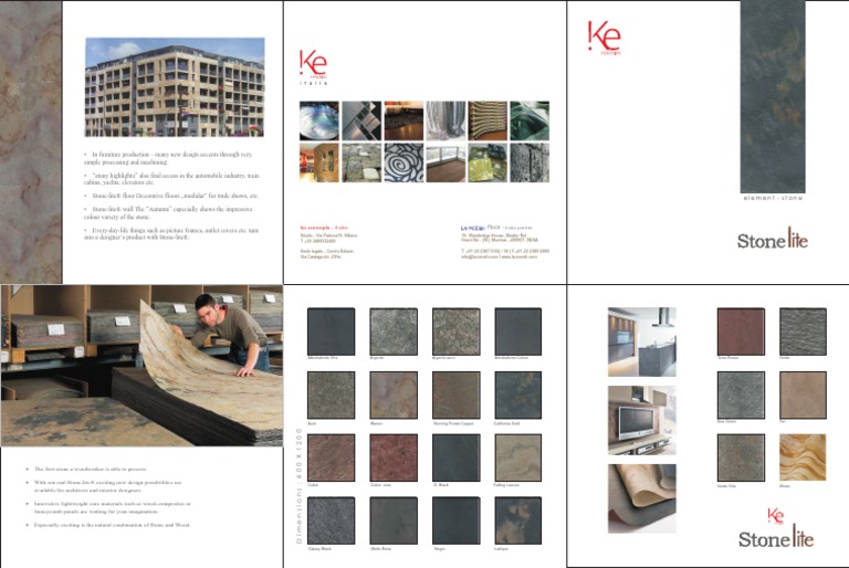 Stone-Lite® Design Solutions Overview | PDF | Home & Garden | Art