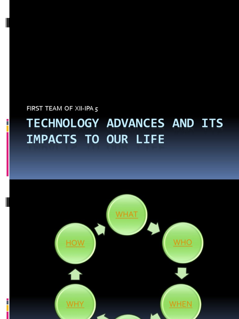 Impacts of Technology on Daily Life | PDF