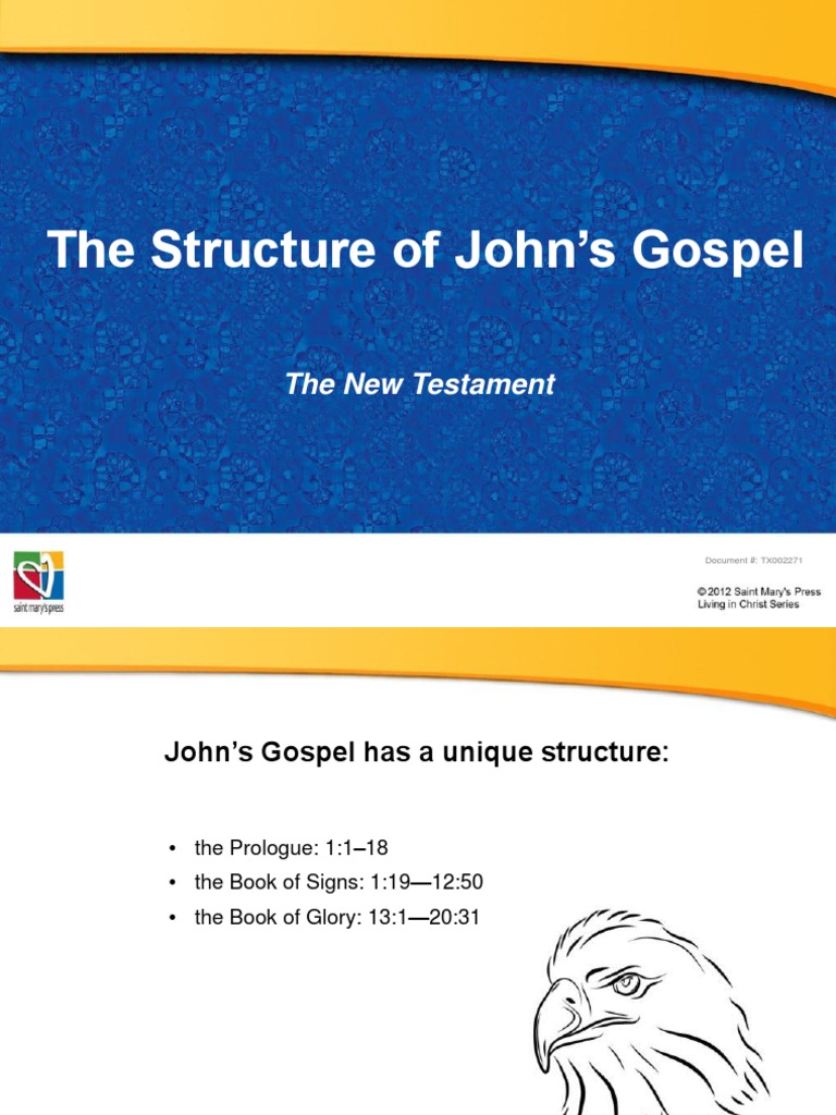 The Structure of John's Gospel | PDF | Gospel Of John | Resurrection Of ...