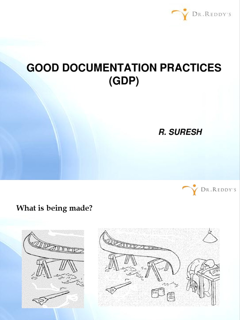 Good Documentation Practices | PDF | Facilitator | Quality Management ...