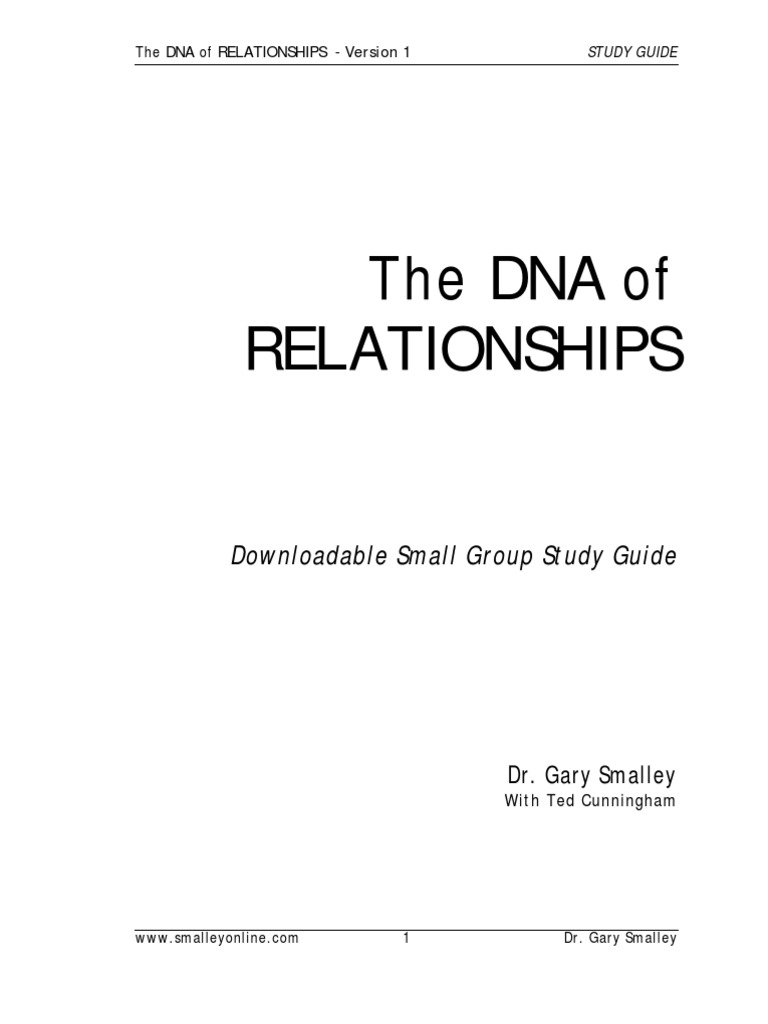 DNA of Relationships | PDF