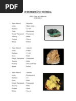 7 Sistem Kristal Beserta Contoh Mineralnya | PDF