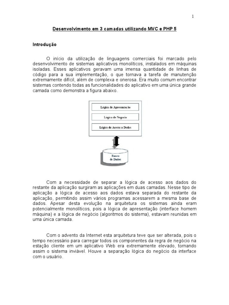 Entendendo MVC Com PHP5 | PDF | Model-View – Controller (MVC) | Php