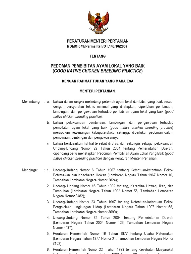 Good Breeding Practice (AYM Lokal) | PDF