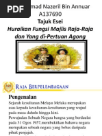 Peranan Majlis Raja | PDF