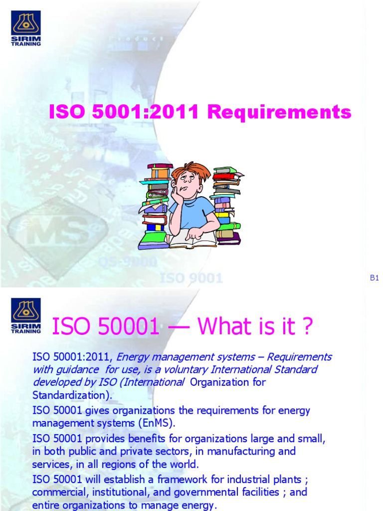 ISO 5001:2011 Requirements | PDF | Energy Management | Efficient Energy Use