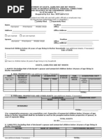 Wealth Declaration Form | PDF