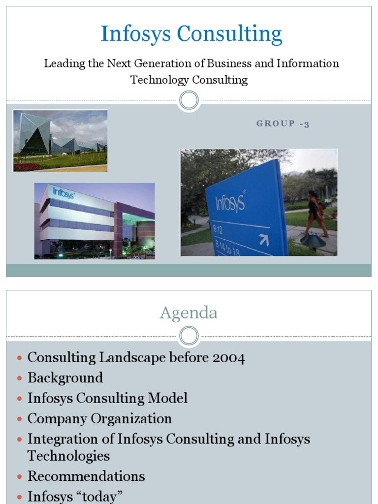 Infosys Consulting | Consultant | Employment