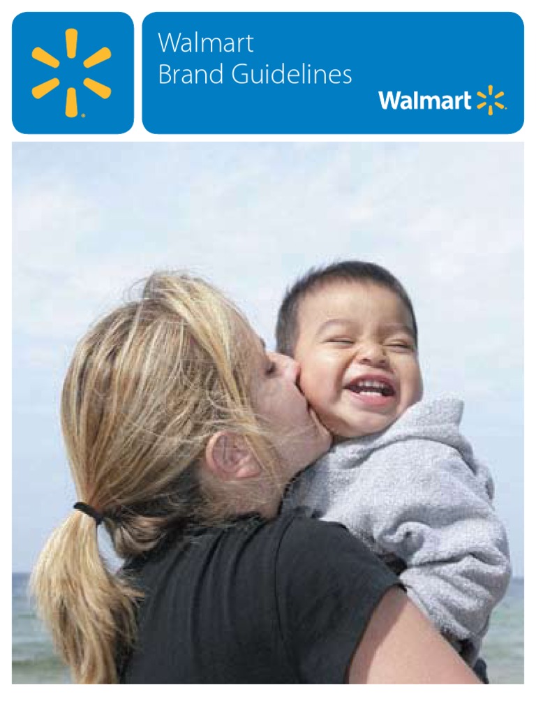Brand Identity Walmart | PDF | Typefaces | Typography