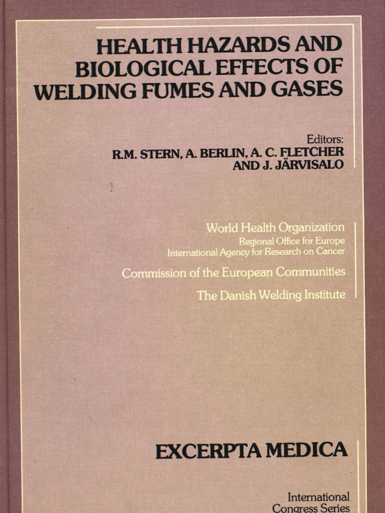 Health Hazard & Biological Effects of Welding Fumes & Gases | PDF ...