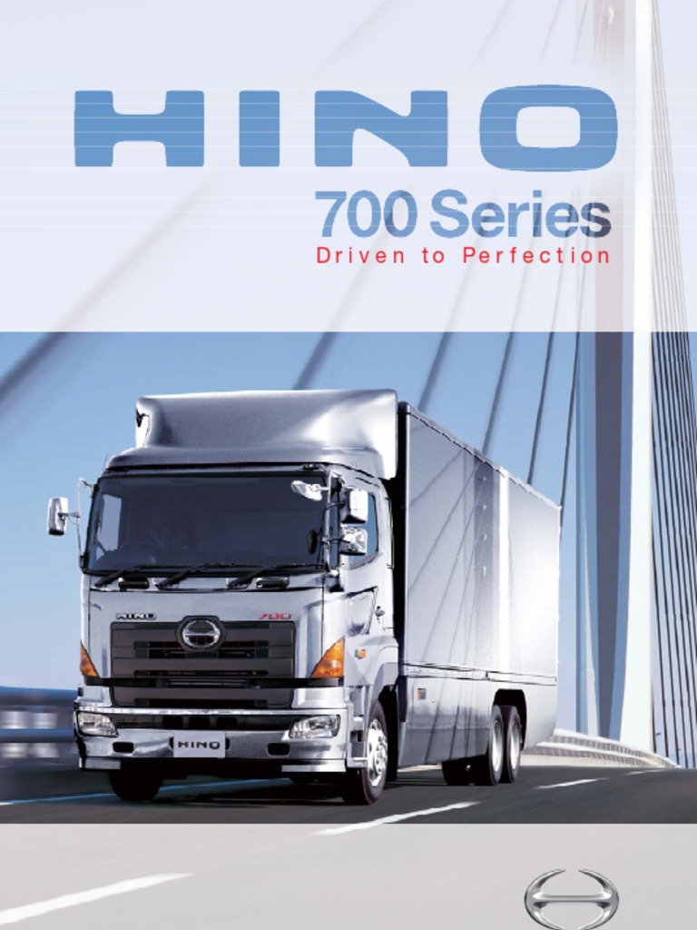Catalogo Hino 700 | PDF | Manual Transmission | Truck