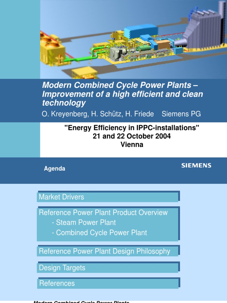 Modern Combined Cycle Power Plants - Improvement of A High Efficient ...