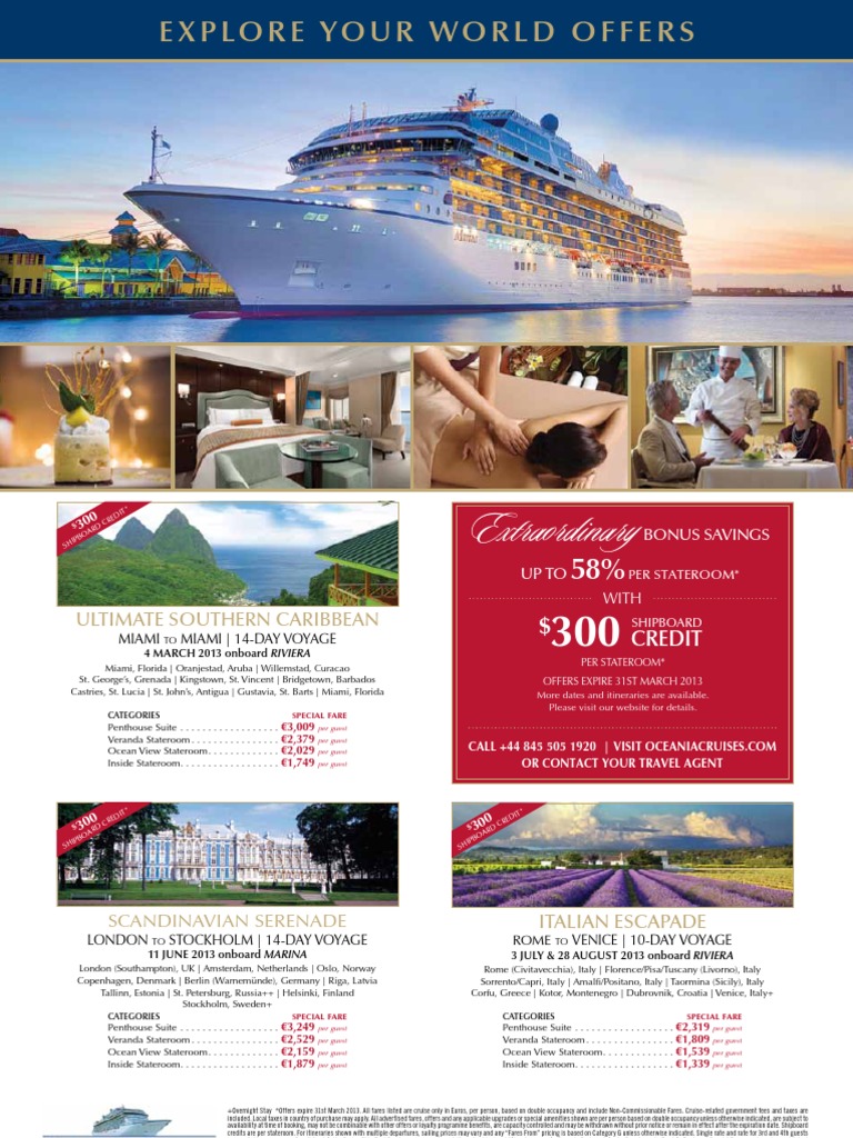 PRO40256 Dutch Ad | PDF | Cruise Ship | Fee