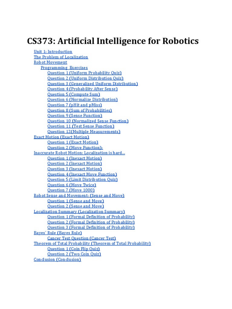 Artificial Intelligence | PDF | Probability Distribution | Function ...