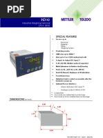 IND400 Indicator Brochure en PB B IND 20240507 00189393 | PDF | User ...