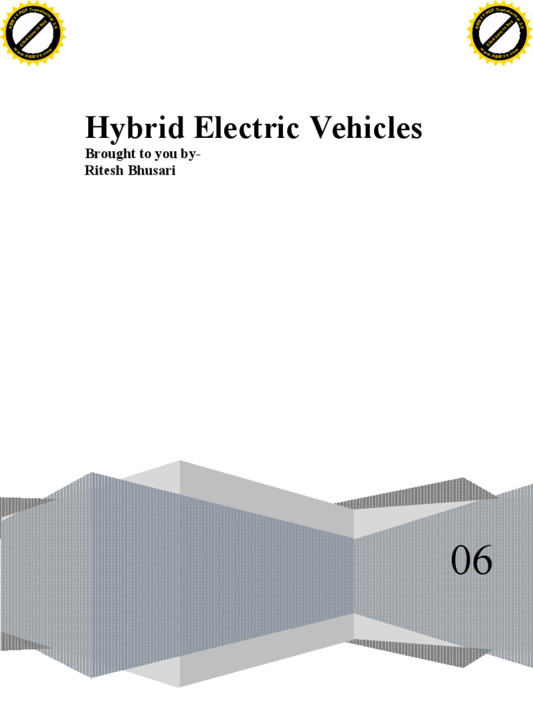 Overview of Hybrid Electric Vehicles | PDF | Hybrid Electric Vehicle ...