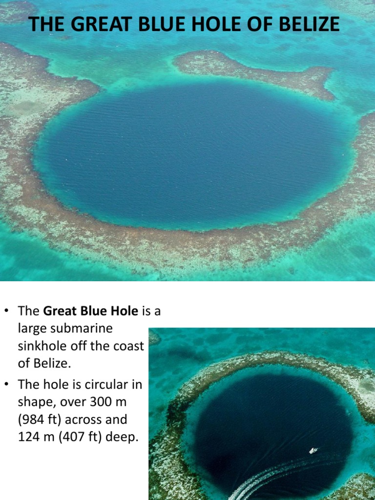 Great Blue Hole: Depth and Facts | PDF | Social Science