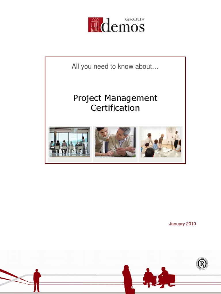 Project Management Certification Analysis by Demos Group | Download ...