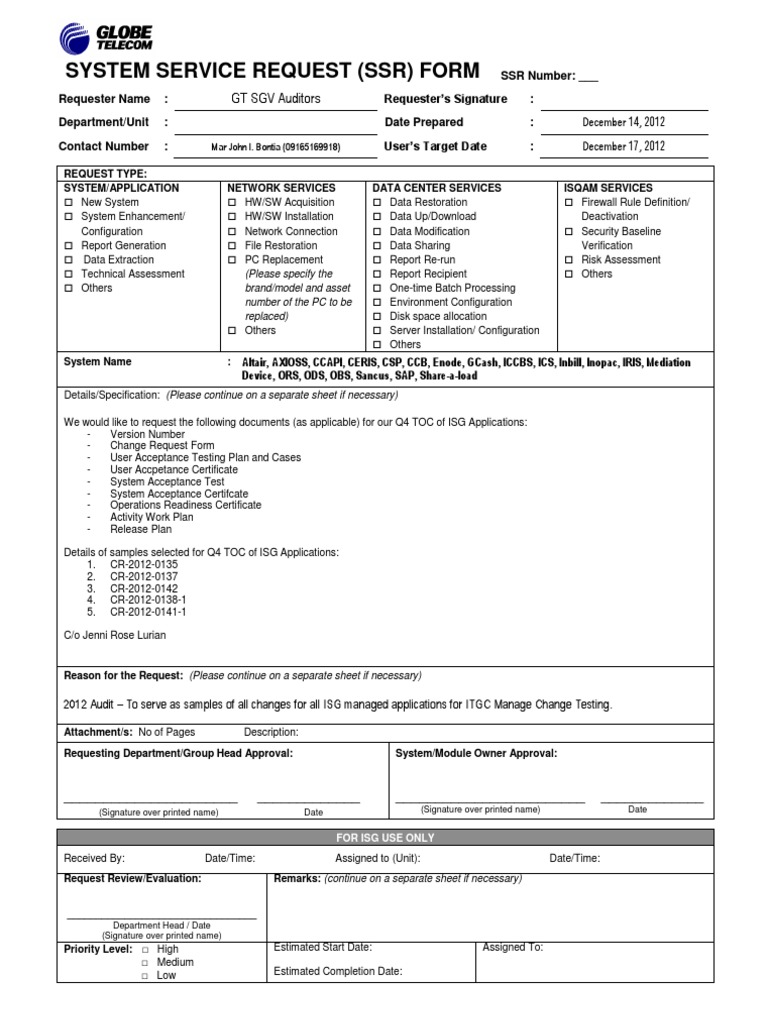 SSR - Isg | PDF | Information Technology Management | Computing