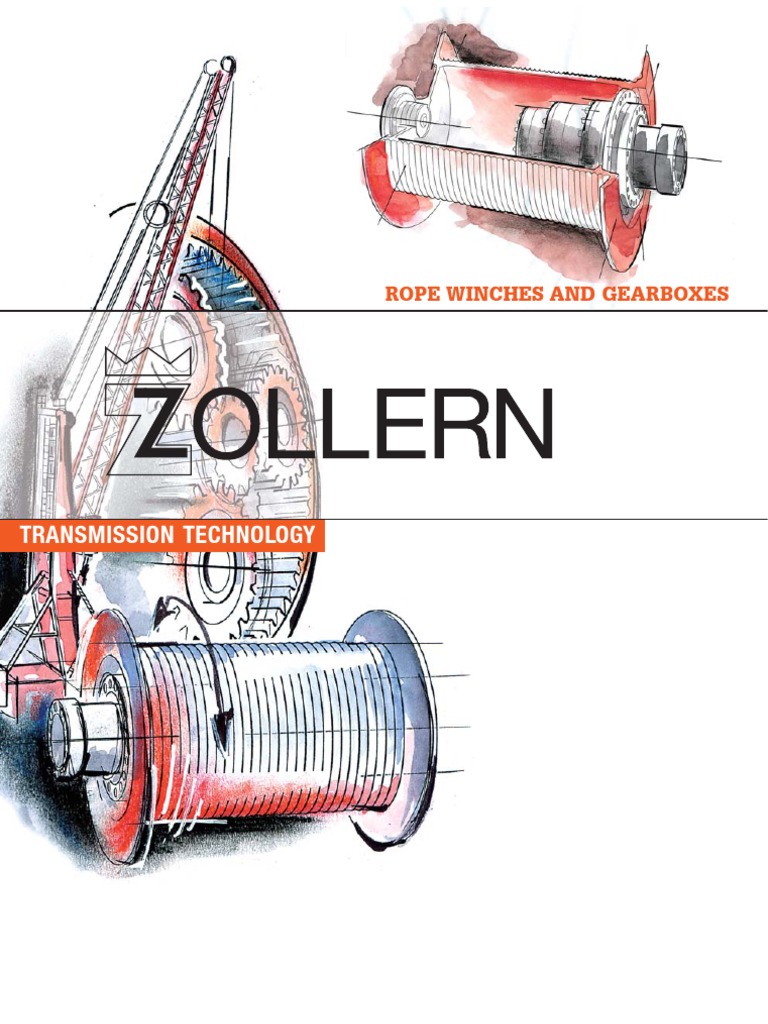 Winch Gearbox Design and Applications | PDF | Crane (Machine ...