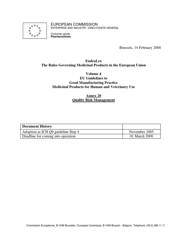 EU Annex 20 | PDF