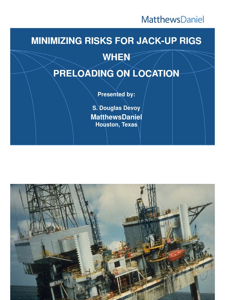 Rig Move Risk Assessment | PDF | Geotechnical Engineering | Drilling Rig
