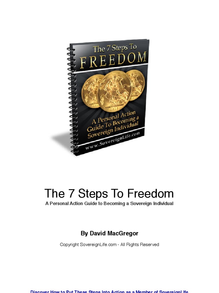 The 7 Steps To Freedom - by David MacGregor | PDF | United States ...