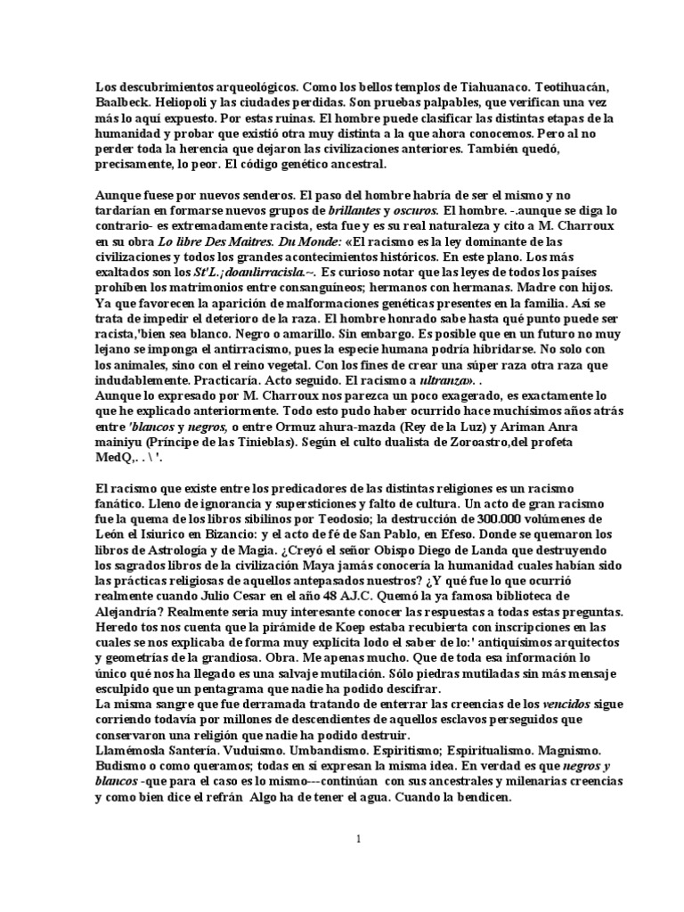 Adimu Ofrenda A Los Orichas | Descargar gratis PDF | Reencarnación ...