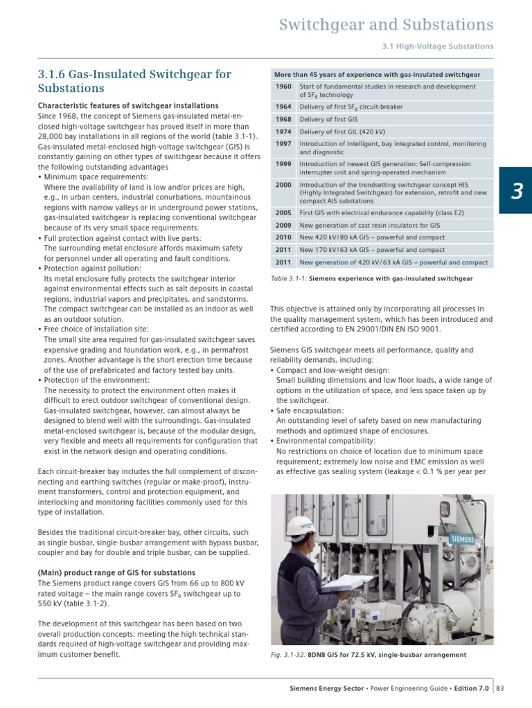 Siemens Power Engineering Guide 7E 83 | PDF | Electrical Substation ...