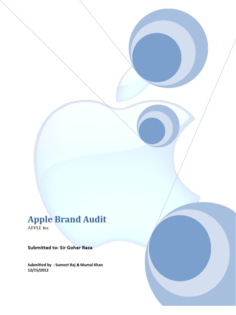 Apple Inc Brand Audit | PDF | Apple Inc. | Brand