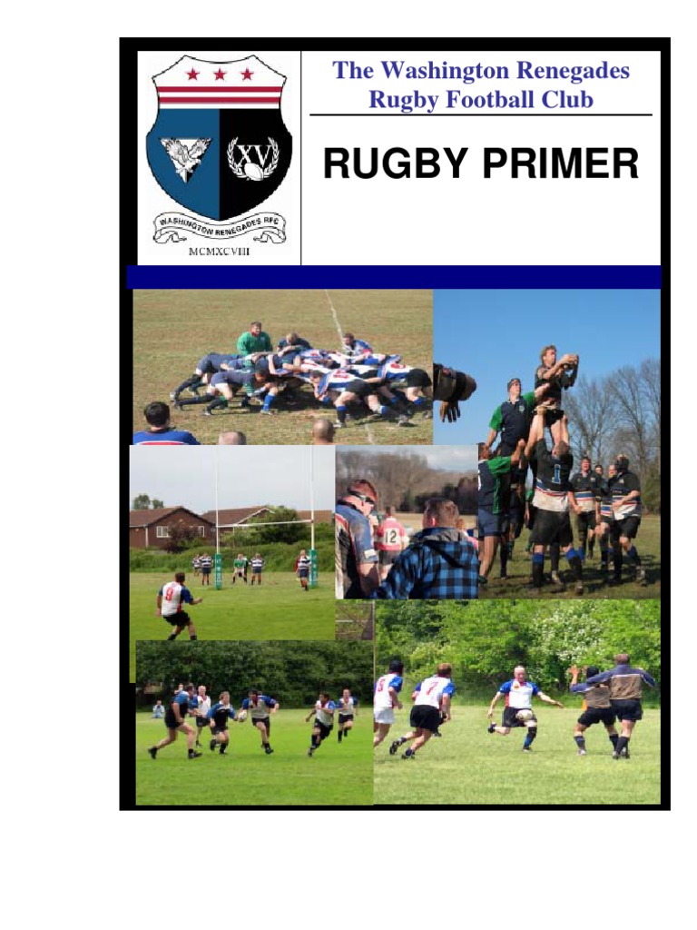 Rugby Primer | PDF | Rugby Union | Association Football