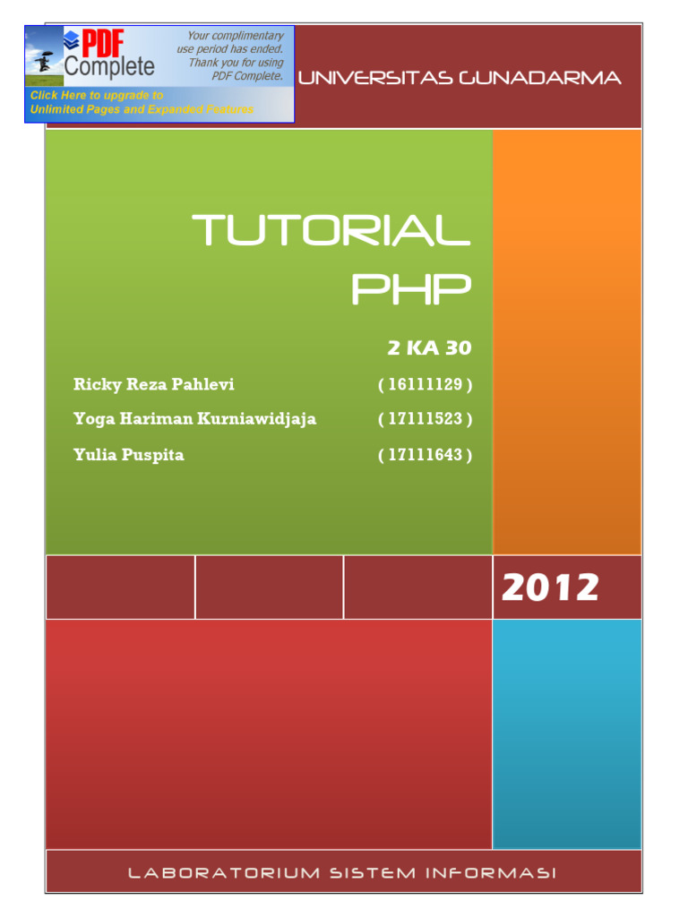 Tutorial PHP | PDF