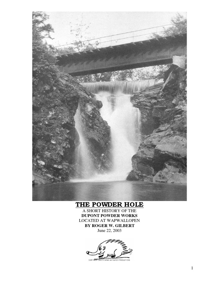 The Powder Hole's Story-2002a | PDF | Gunpowder | Anthracite
