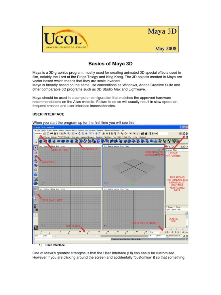 Creating a Bouncing Ball Animation in Maya with Textures and Keyframe ...