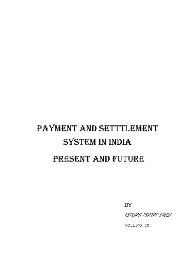 Payment & Settlement Systems | PDF | Cheque | Debit Card
