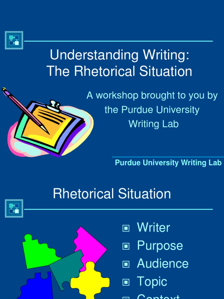 Understanding Rhetorical Situation in Writing | PDF