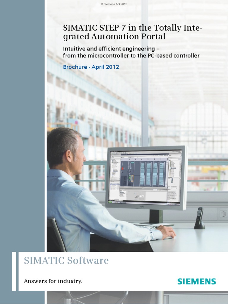 Brochure Simatic-Step7 Tia-Portal en | PDF | Automation | Windows 7