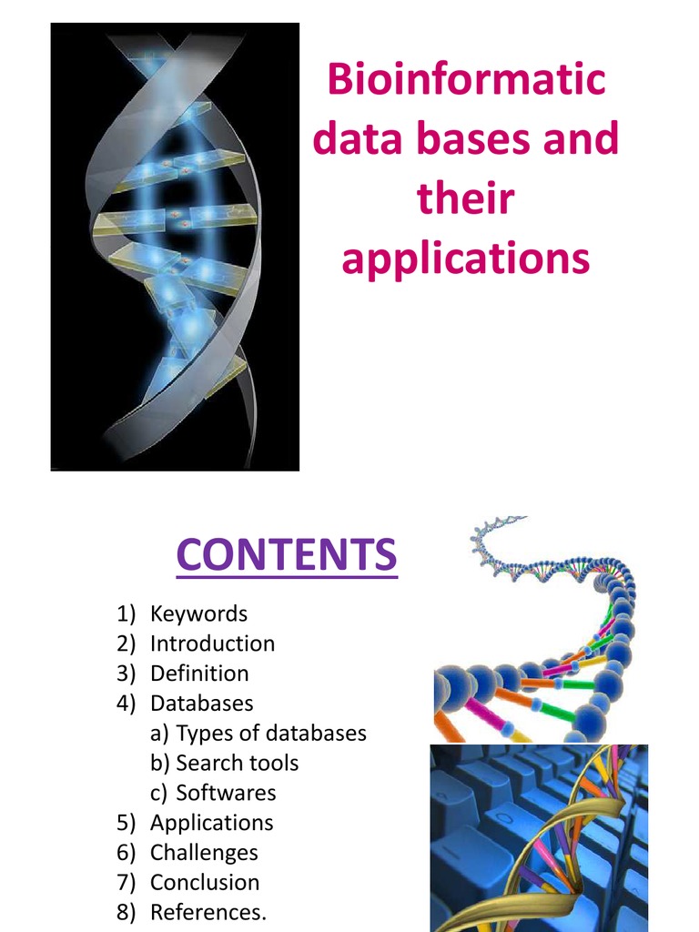 Bioinformatics Database and Applications | PDF | Bioinformatics | National Center For ...