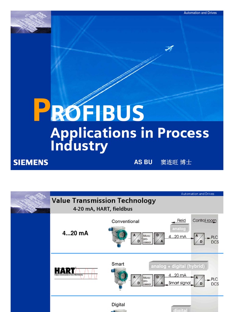 Profibus PA Siemens | PDF | Computer Networking | Control Engineering